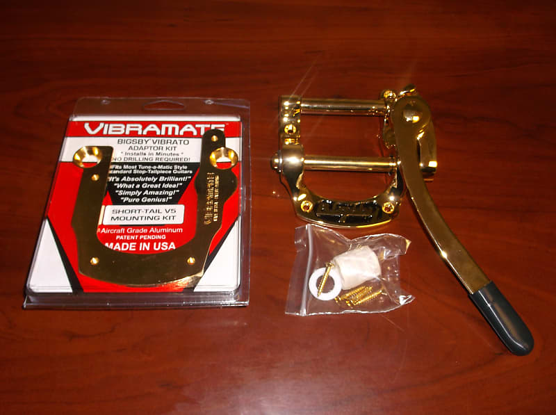 Bigsby B5 Vibrato & V5 Vibramate SHORT Mount Kit For SG - | Reverb