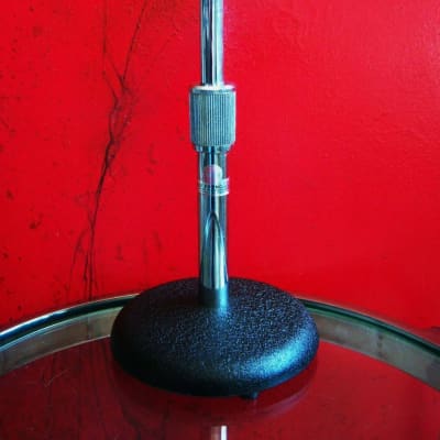 Vintage 1950's era Atlas Sound DS-5 cast iron microphone desk | Reverb