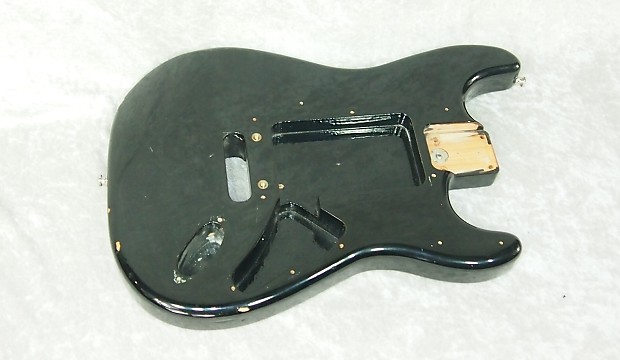 1990's USA Fender Strat Stratocaster electric guitar body | Reverb