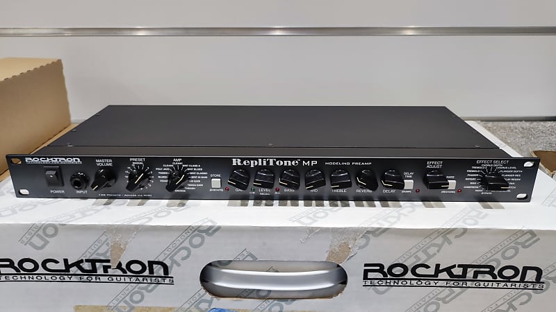 ROCKTRON Replitone MP / 1U Rack Modelling Preamp & Effects | Reverb