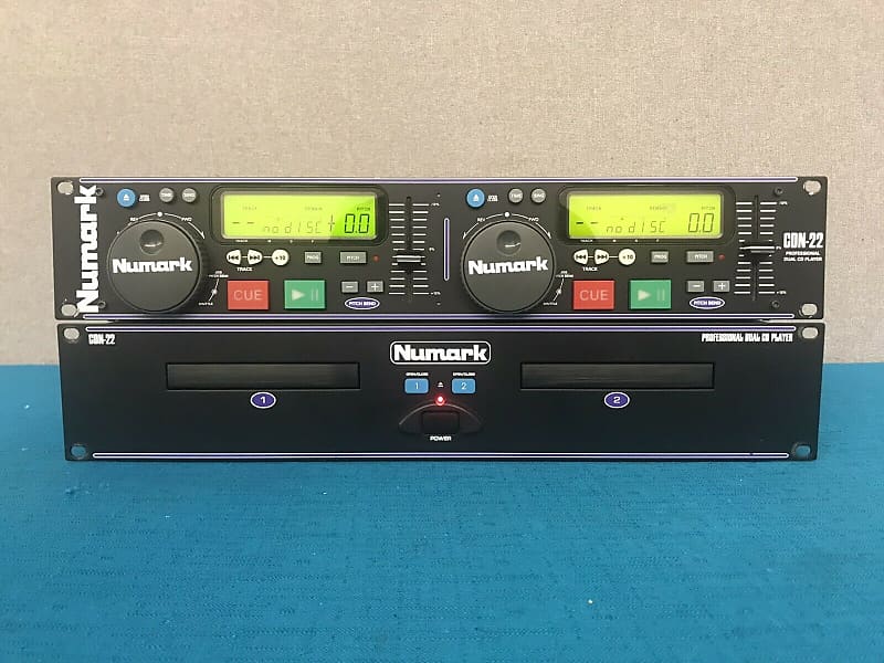 Numark CDN-22 Professional Dual CD Player - Tested & Working | Reverb