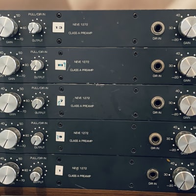 Rupert Neve Designs Vintage 1272 Dual Preamp 1971 - 1960's | Reverb