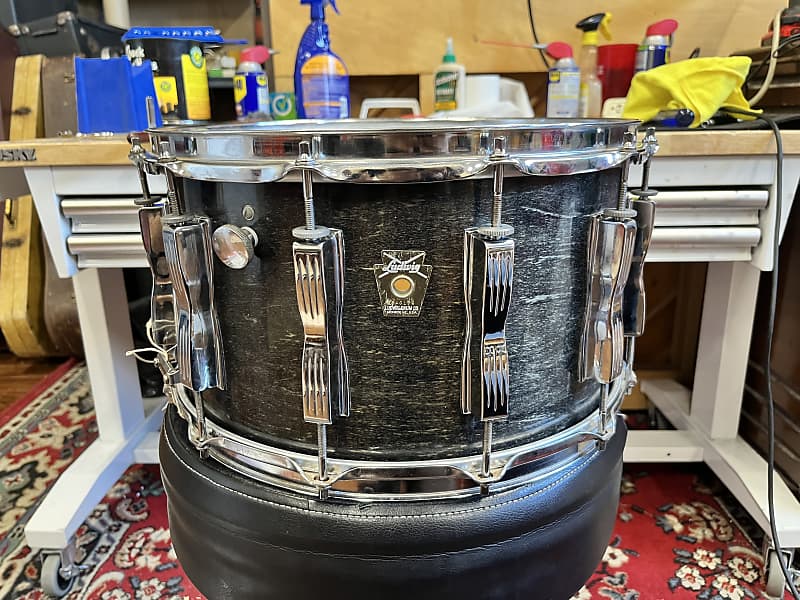 Ludwig 8x14 12 Lug Snare Drum 1990s | Reverb