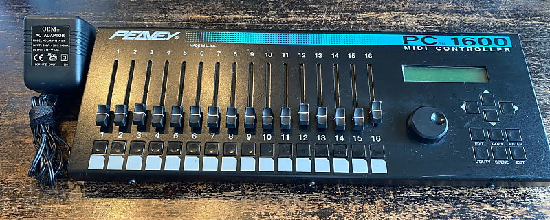 Peavey PC1600 Midi Controller with 1600x Upgrade | Reverb UK