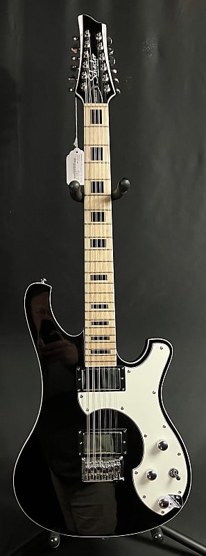 Schecter Stargazer-12 12-String Electric Guitar Gloss Black | Reverb