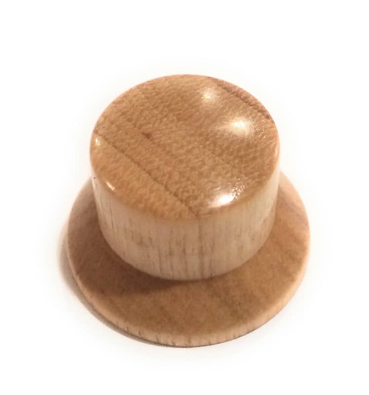 Custom Guitar Knobs - Wood Strat Style - Hop Horn | Reverb