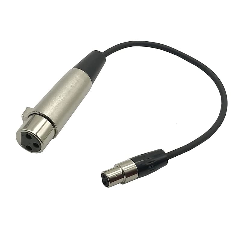 3 Pin Mini Xlr Female To Xlr Female Microphone Cable, 3-Pin | Reverb