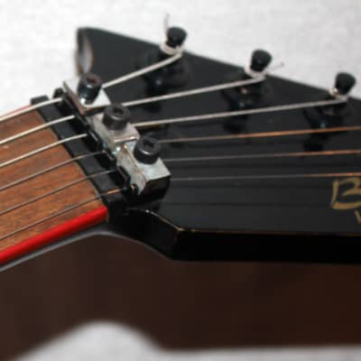 very rare Burnside by Guild Warrior 1980s - black | Reverb