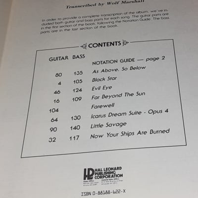 YNGWIE MALMSTEEN - RISING FORCE - GUITAR & BASS TAB BOOK - | Reverb