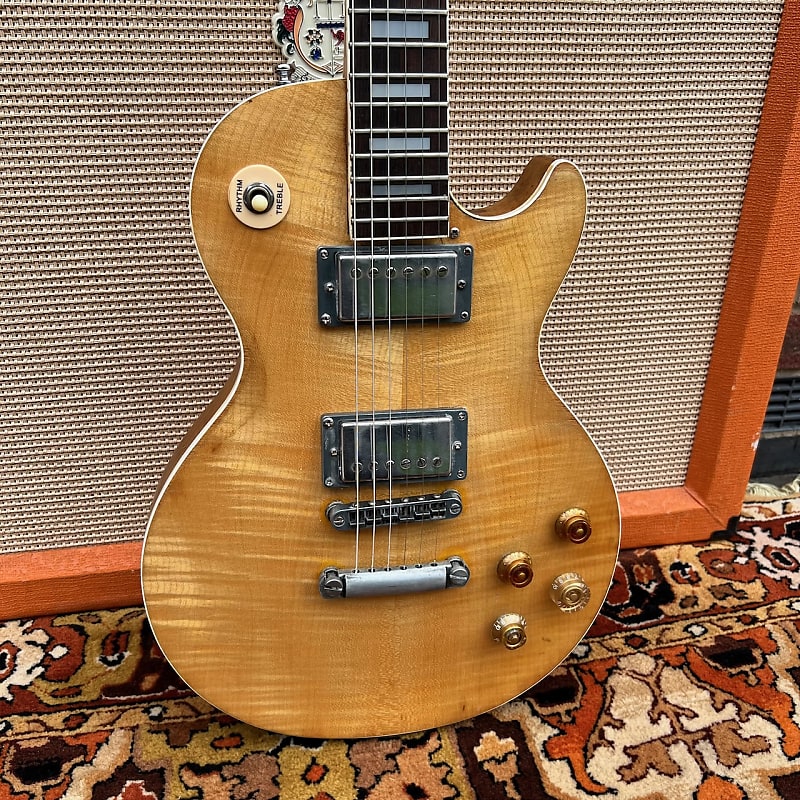 Vintage 1970s Antoria Ibanez Les Paul Custom Stripped Japan | Reverb