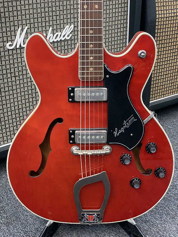 Hagstrom Viking 60's - Red Elvis!! | Reverb