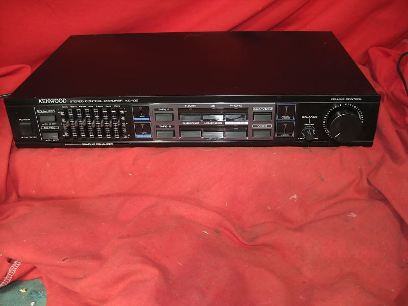 Kenwood KC-105 Stereo control amp (Preamp preamplifier) | Reverb