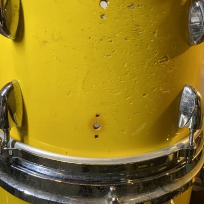 RARE! Gretsch Tony Williams Lifetime Yellow Drum Set in TWYL | Reverb