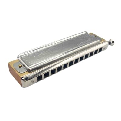 Hohner Super Chromonica 12 Hole Chromatic Harmonica Key Of E | Reverb