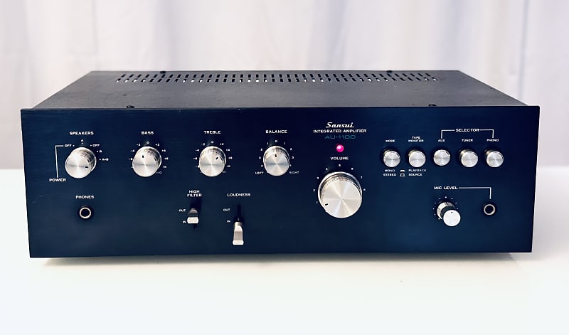 💥💥💥 Vintage Rare SANSUI AU-1100 Integrated Amplifier - | Reverb