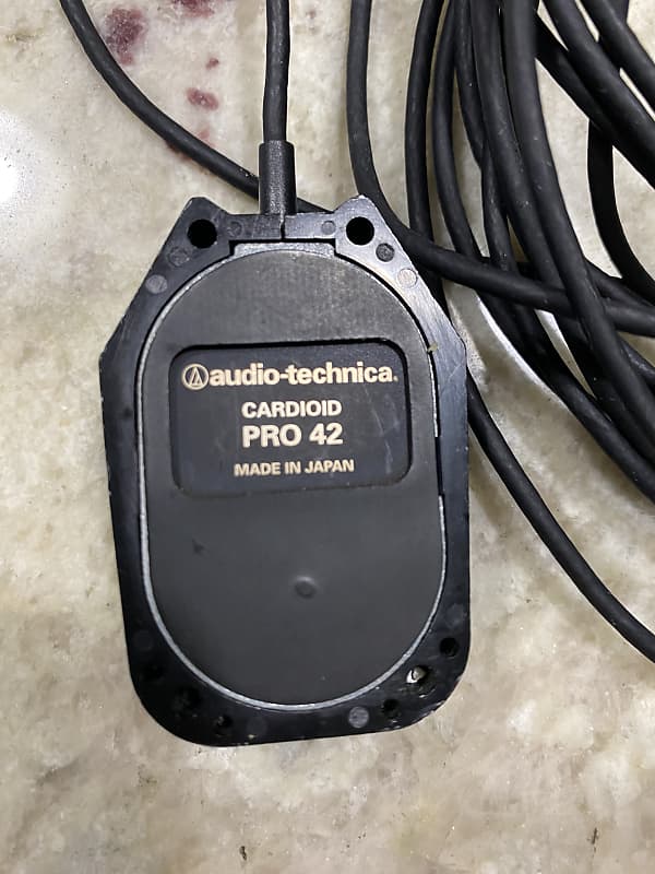 Audio-technica Cardioid Pro 42 Early 2000s - Black | Reverb