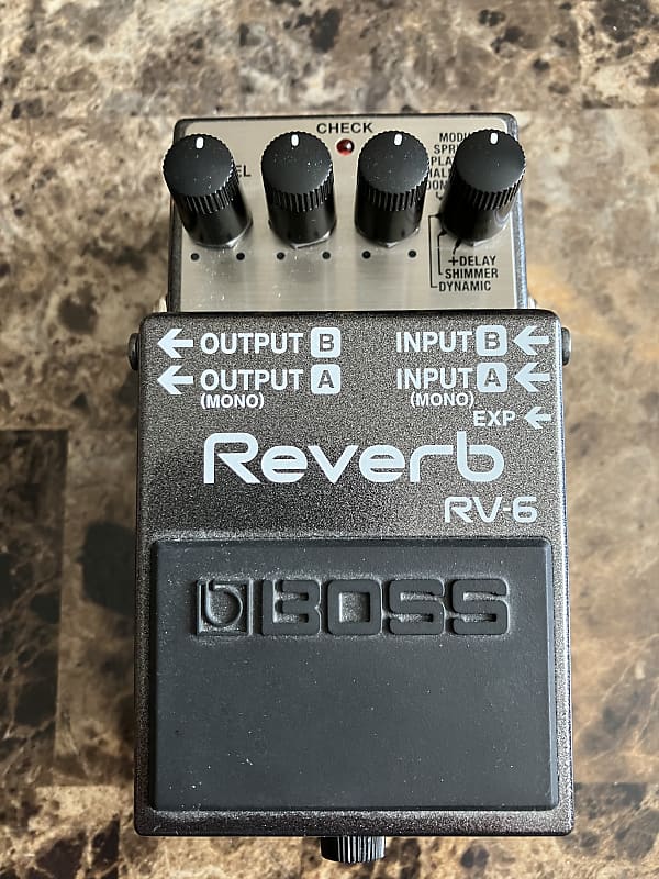 Boss RV-6 Reverb 2015 - Present - Silver | Reverb