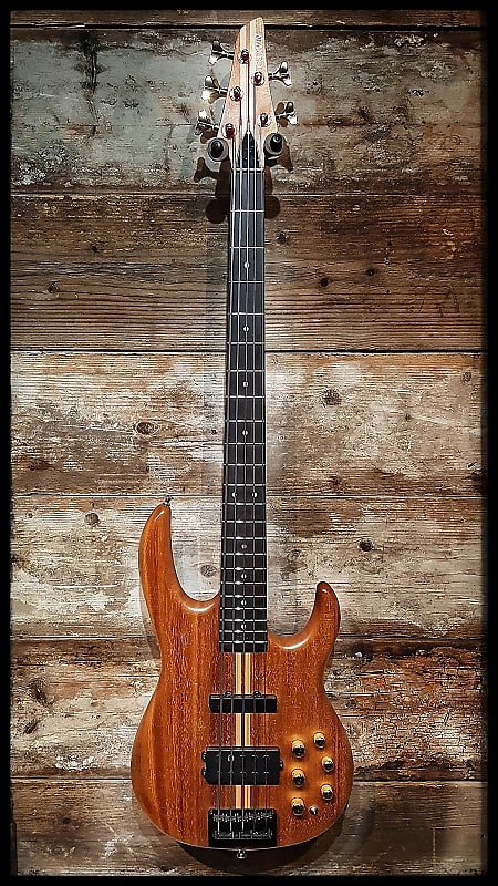 Carvin XB-75P Koa 5 String 2003 - Koa / Natural | Reverb