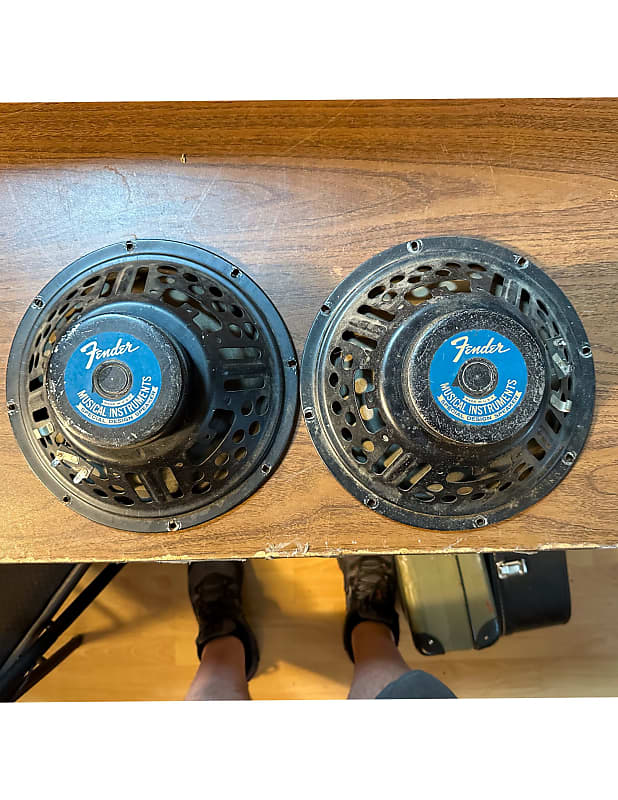 Fender 1965 - 1966 CTS Super Reverb Blue Label 10" | Reverb UK