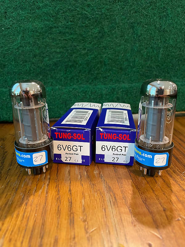 Tung-Sol 6V6GT Matched Pair - NEW | Reverb