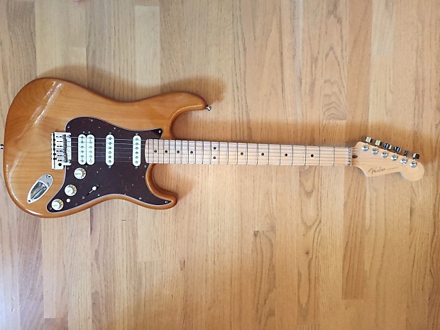 Fender American Deluxe HSS Stratocaster Amber | Reverb