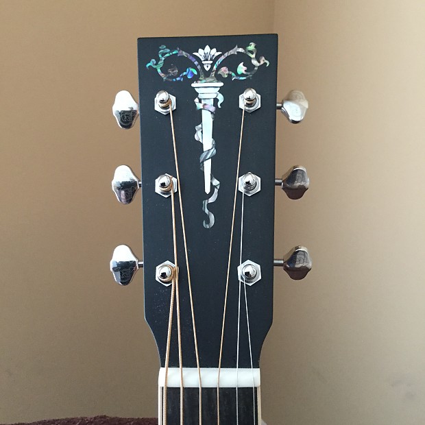 Larrivee SD40RW with Torch inlay headstock | Reverb