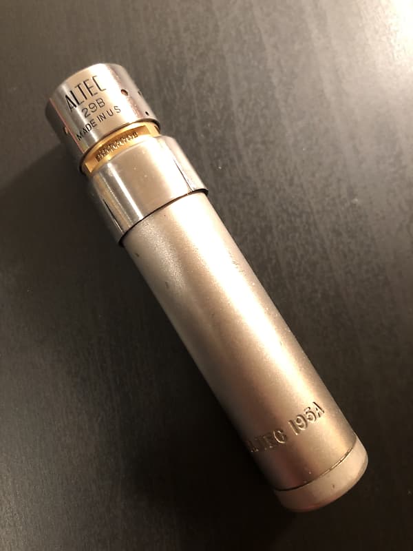 Altec 195A vintage microphone with 29b capsule | Reverb