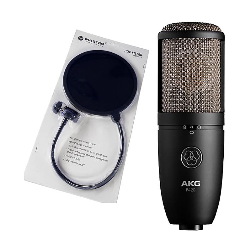 AKG P420 High-Performance Dual-Capsule True Condenser | Reverb