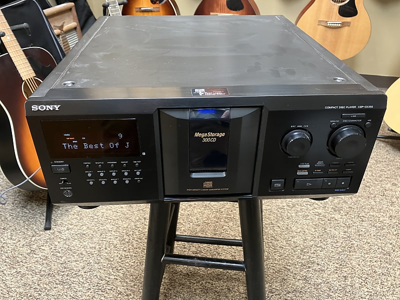 Sony CDP-CX355 Mega Storage Capacity 300 CD Player Compact | Reverb