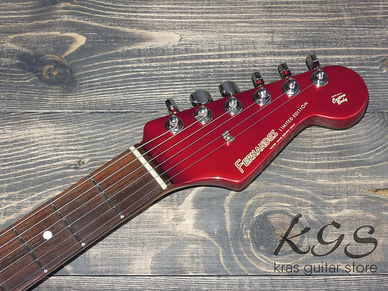 Fernandes ST-40 Limited Edition 1995 Candy Apple Red | Reverb Fernandes ST-40 Limited Edition 1995 Candy Apple Red | Reverb
