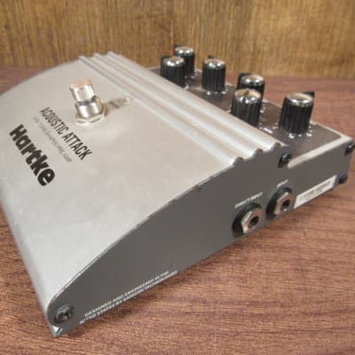 Hartke Acoustic Attack AGX Tone Shaper Pre Amp for Acoustic | Reverb