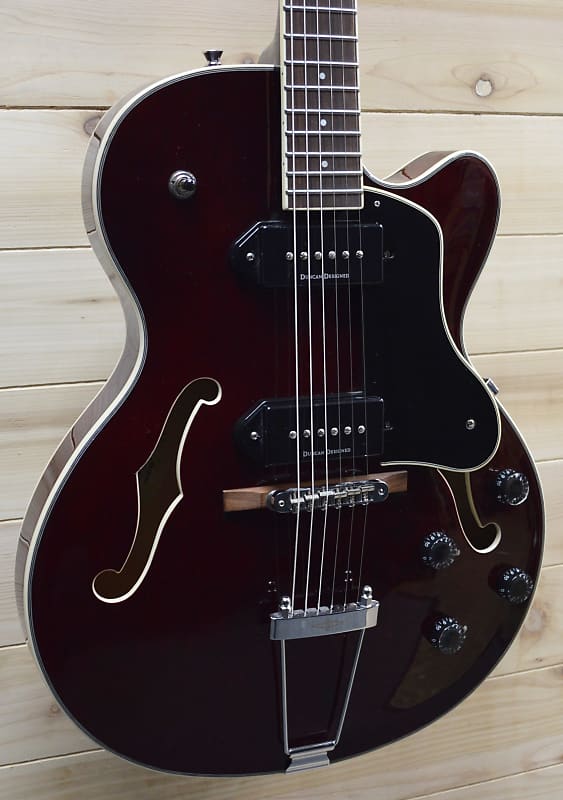 Used Alvarez AAT34/BGE Archtop Jazz Semi-Hollow Body Guitar | Reverb