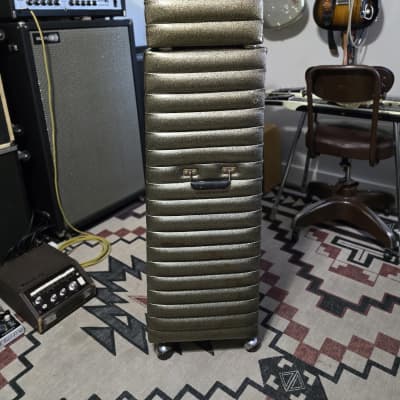 Kustom K200B-1 Head & CTS 2x15 Speaker Cabinet 1970's | Reverb