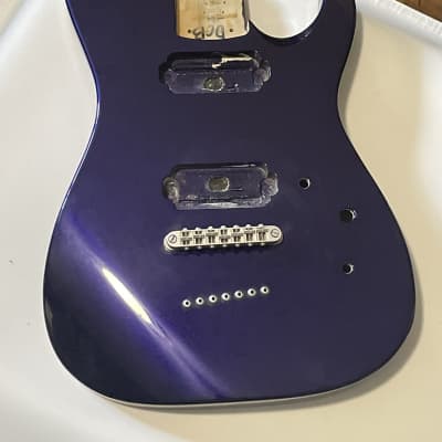 2000's Made in Japan Jackson DR7 Dinky 7 String Purple Guitar | Reverb