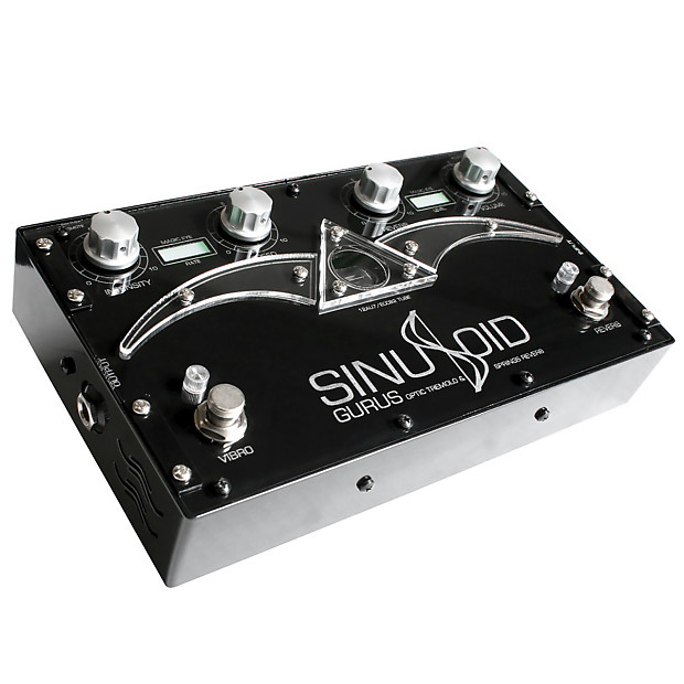Gurus Sinusoid Optical Vibrato & Spring Reverb Tube Pedal | Reverb