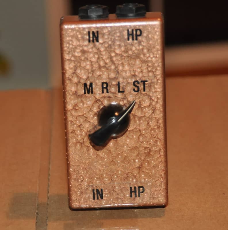 ISS/Howard Markman HM-1 Headphone monitor switch box. | Reverb