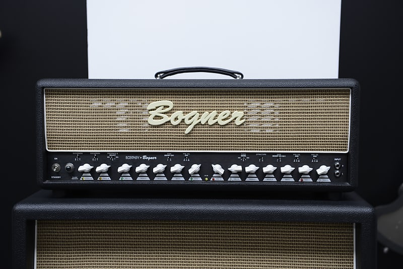 Bogner Ecstasy 101B + 4X12 Bogner black | Reverb
