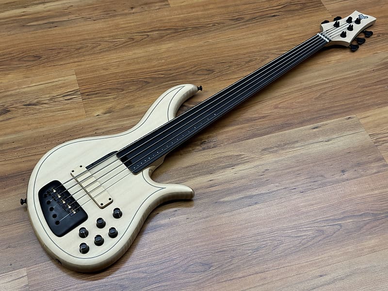 F Bass AC 5 Fretless - Natural Matt | Reverb UK