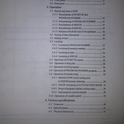 Operation Manual for Fostex D-20 Remote Control Unit Model | Reverb