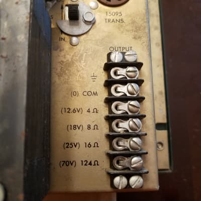 Altec Lansing 128B rack mount Thermeguard Amplifier Monoblock | Reverb