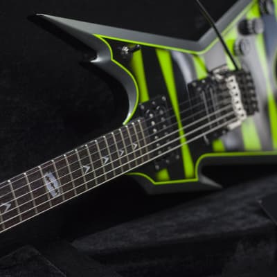 Dean Dime Razorback Slime Bumblebee 2007 - Slime Green | Reverb