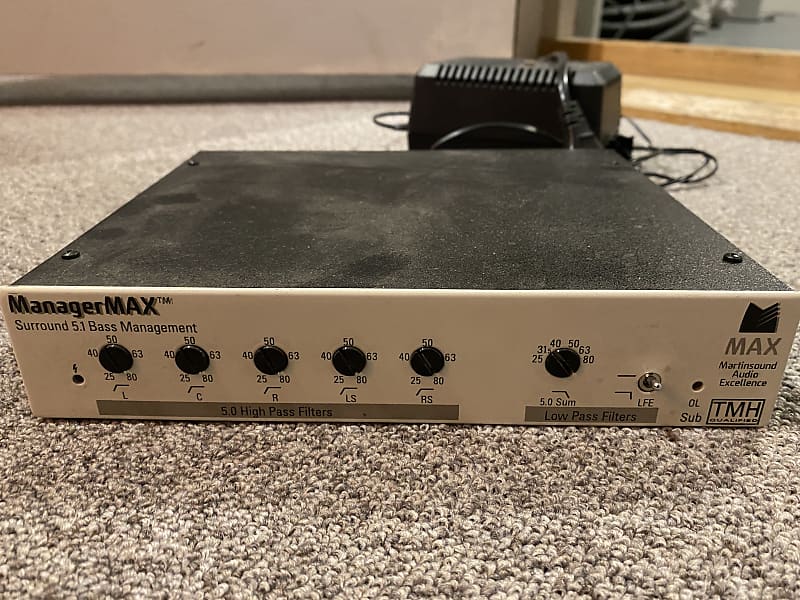 Martinsound Manager MAX 5.1 surround Bass Management system | Reverb