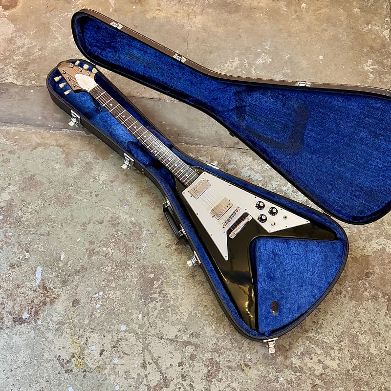 Greco Flying V 1979 - Ebony original vintage MIJ Japan | Reverb