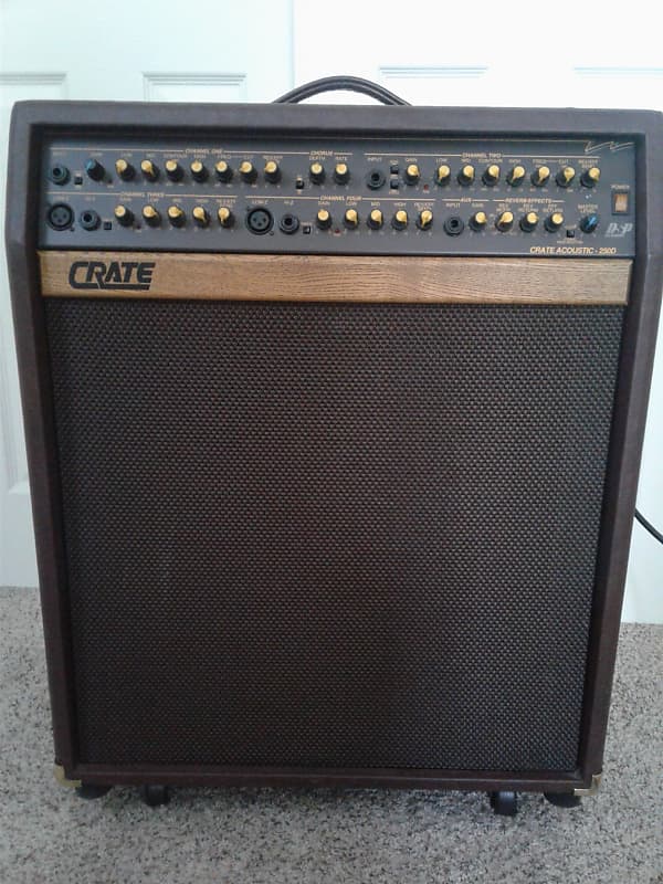 Crate CA250 4-Channel 250-Watt 4x8" Stereo Acoustic Guitar | Reverb