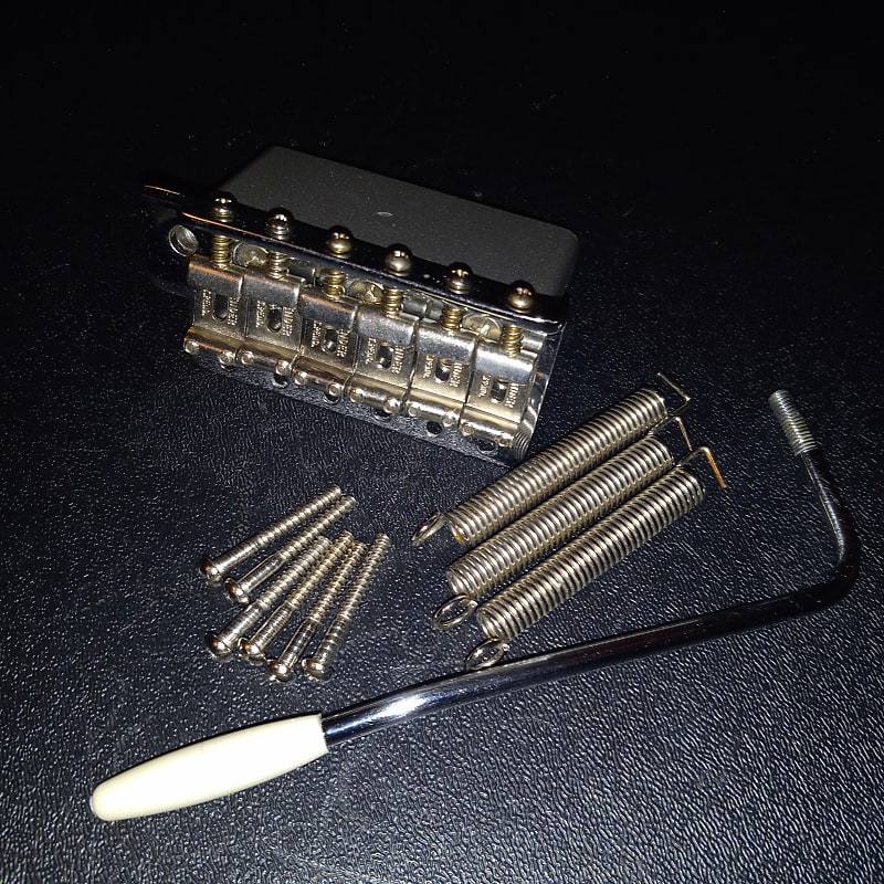 Fender 'USA '95 AVRI Full Steel Block Tremelo , Bridge, | Reverb