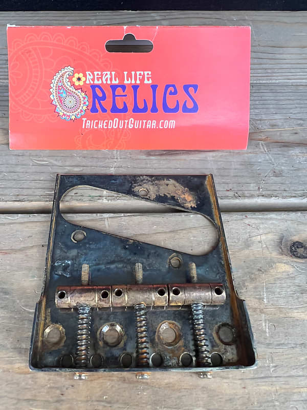 Real Life Relics Telecaster® Bridge Vintage Style 4 | Reverb Australia
