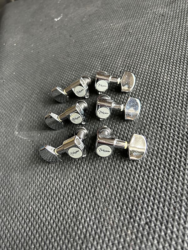 Takamine Chrome 3-Per Side Tuners | Reverb