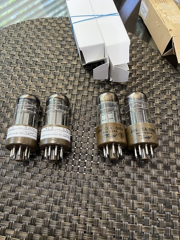 NOS Bendix 5992/6V6GT(Matched Pair) | Reverb