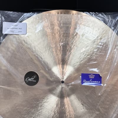 Cymbal Craftsman by Paul Francis 24" Crash/Ride Cymbal - | Reverb