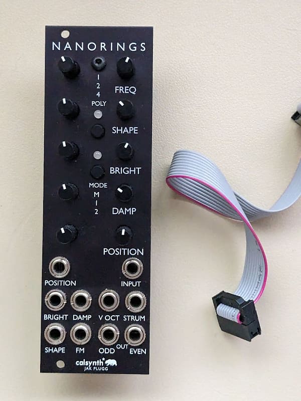 CalSynth Nanorings 2023 - black (Mutable Instruments Rings | Reverb